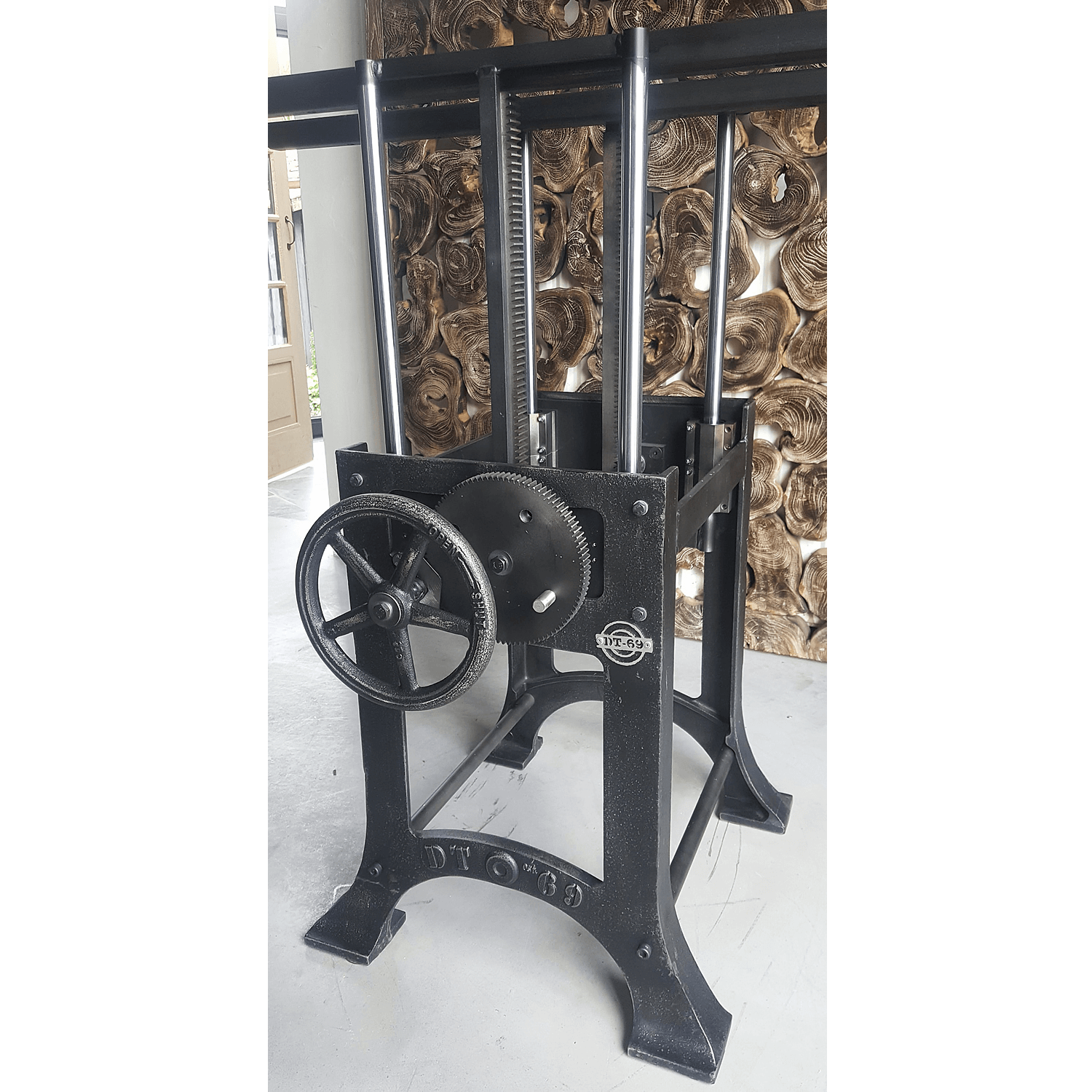 Height adjustable industrial table legs - round table - DT24 - DT69